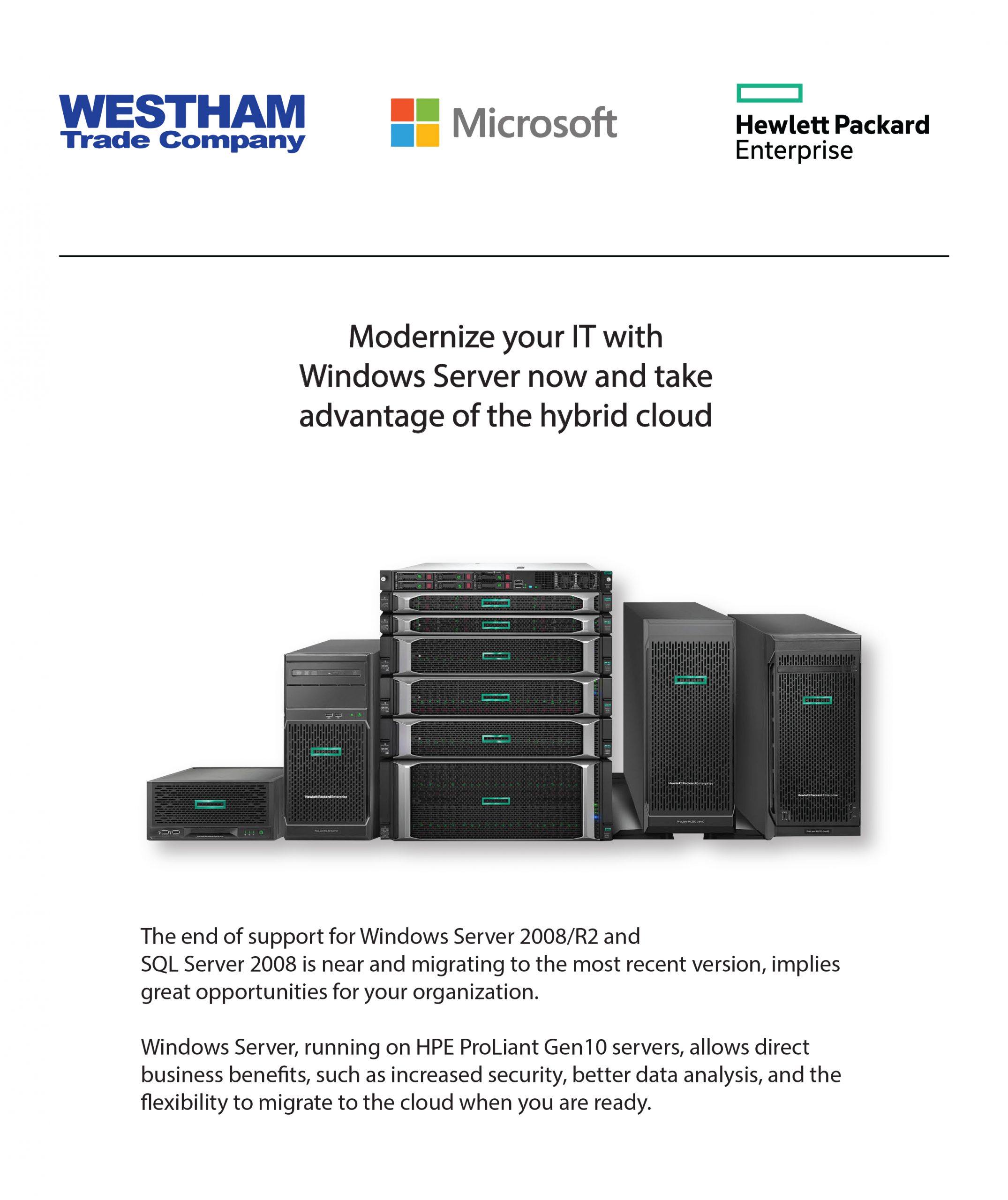 Modernize your IT with Windows Server - Westham Trade